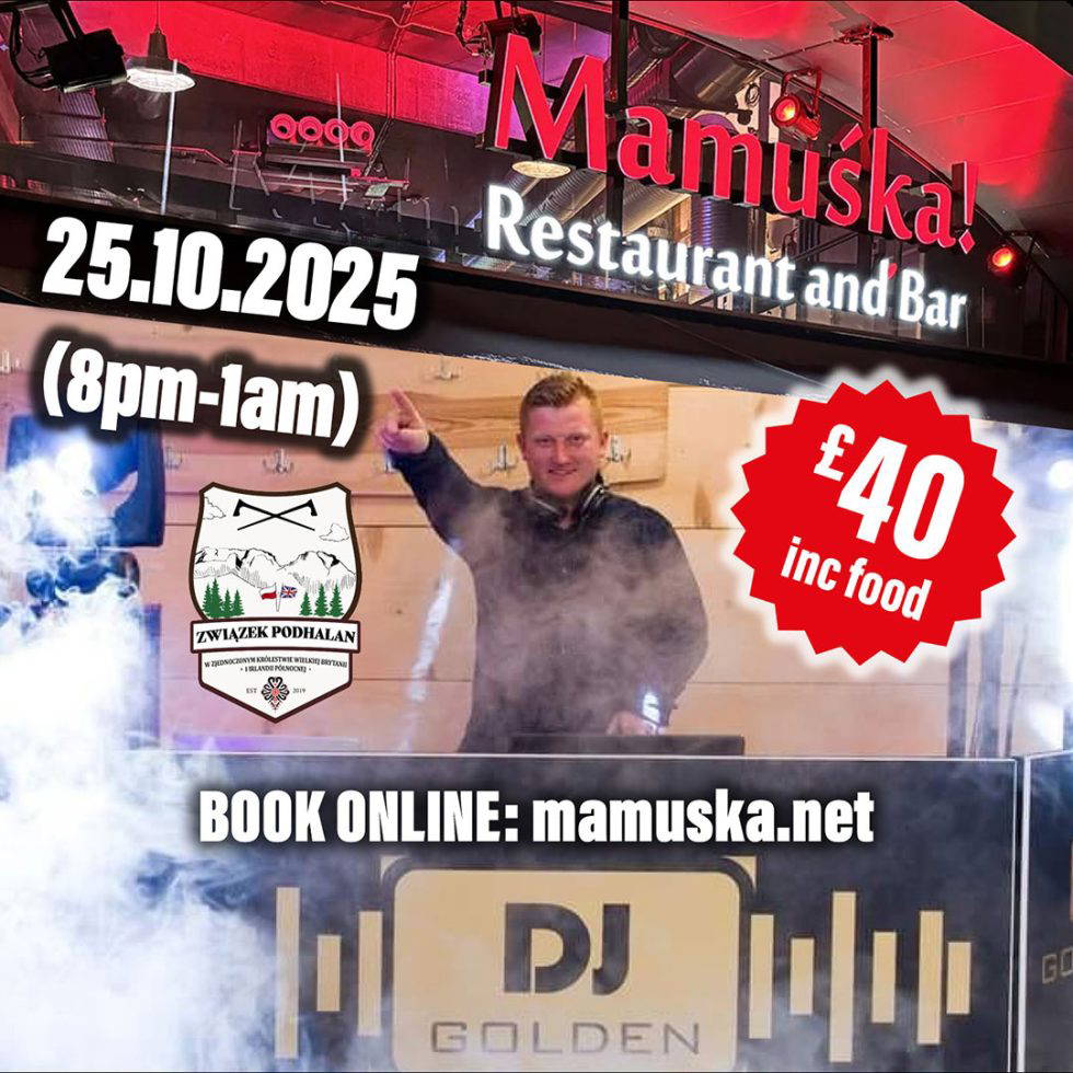 Mamuśka Polish Restaurant and Bar Southbank Waterloo London